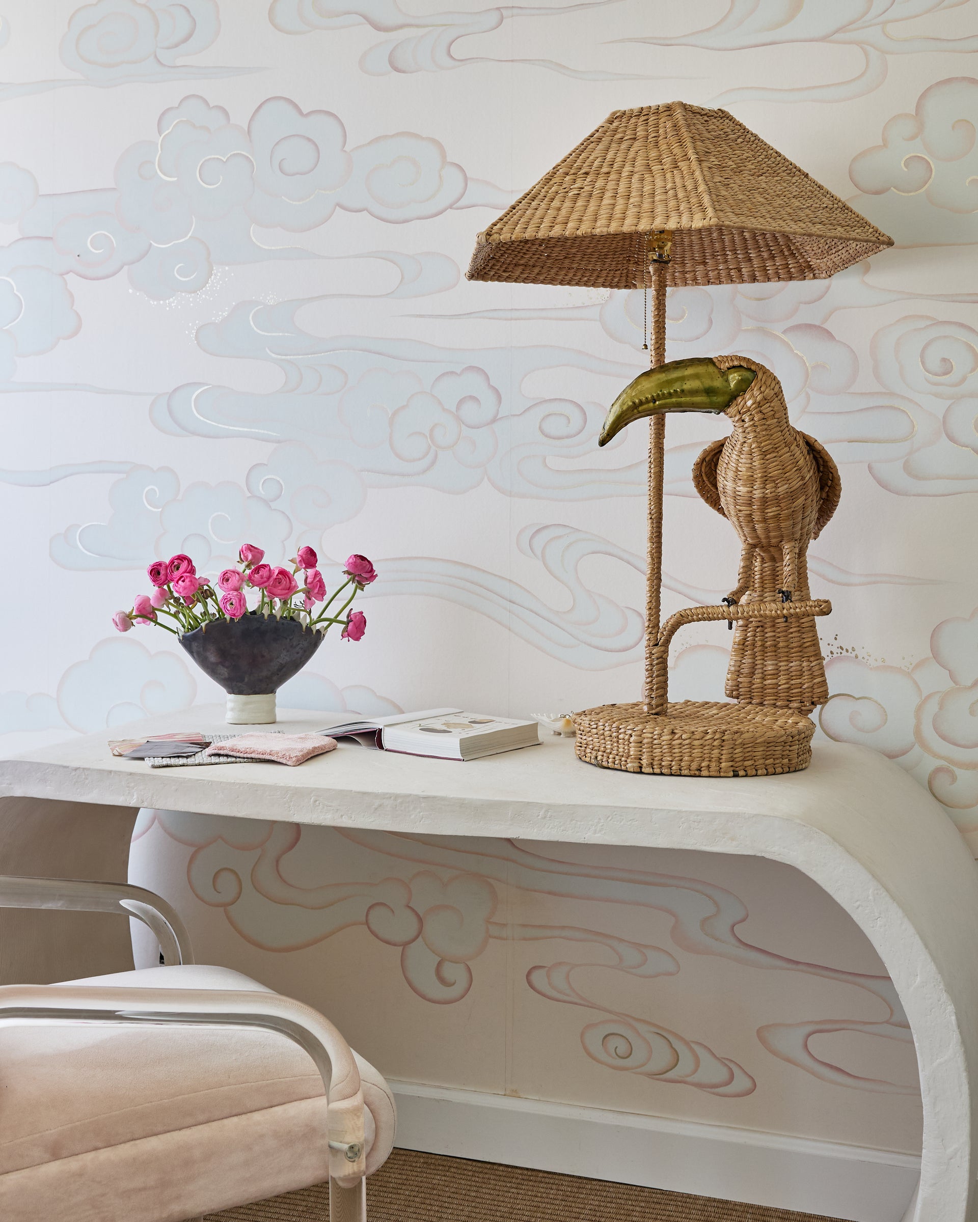 Aqualille Handpainted Wallpaper & Wallcoverings