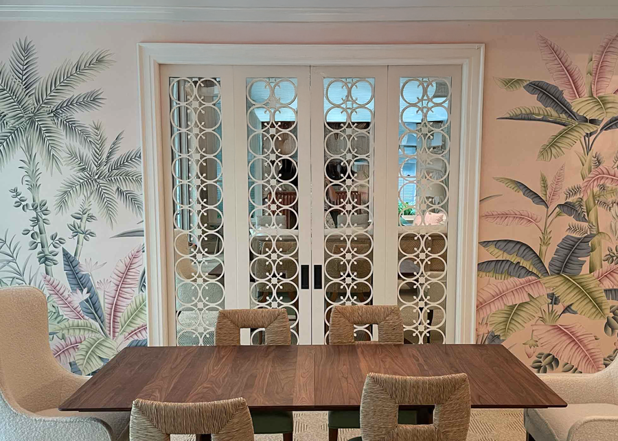 Grove Custom – Hand-Painted Wallpaper by Aqualille